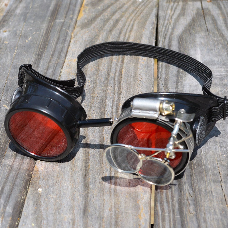 STEAMPUNK GOGGLES Post Apocalypse Time Traveling Archaeologist | Etsy
