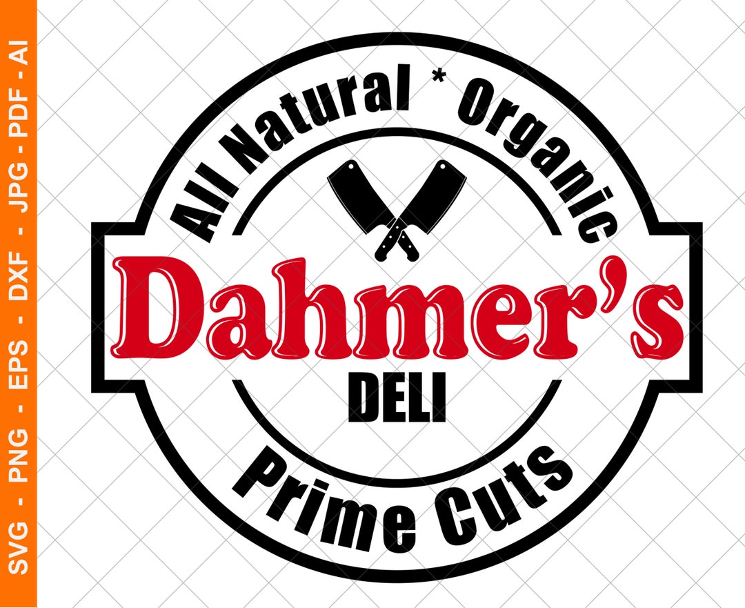 Dahmer's Deli SVG - Dahmer SVG, Serial Killer Svg, Crime SVG - Clipart ...