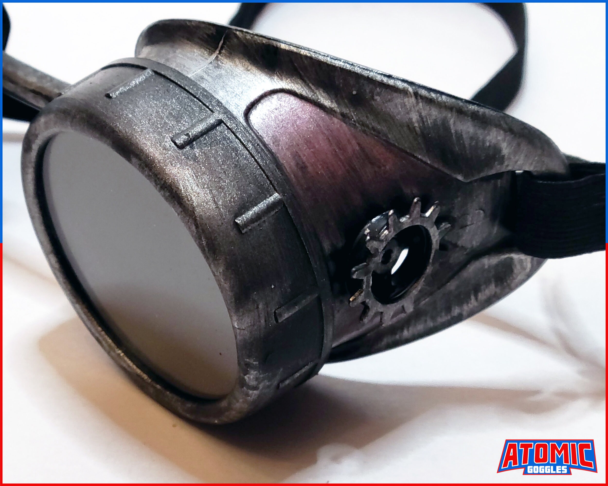Distressed Battle Worn Dystopian Goggles W/ Gears Steampunk - Etsy