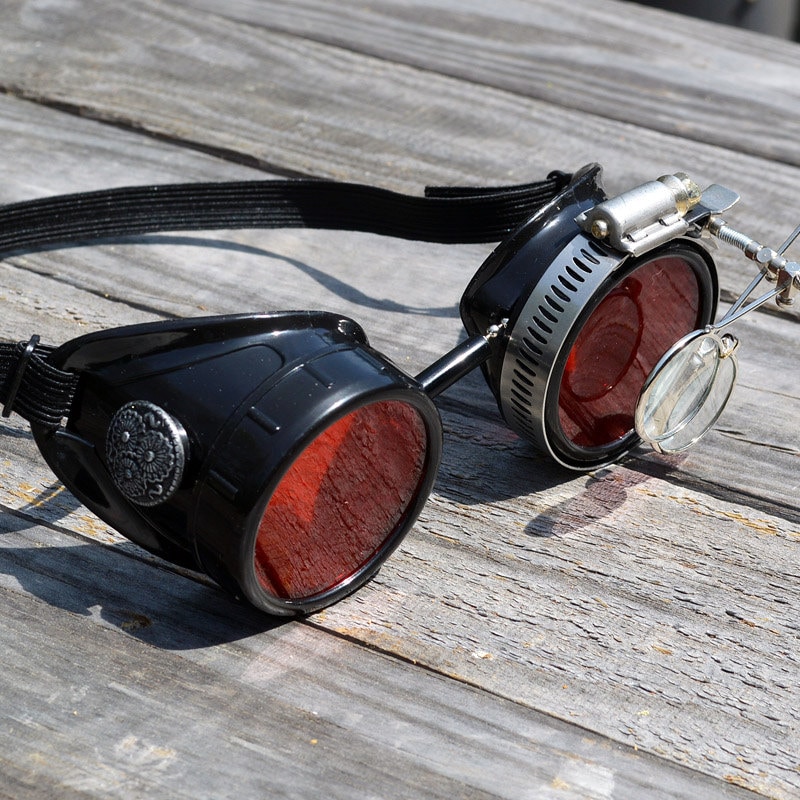 STEAMPUNK GOGGLES Post Apocalypse Time Traveling Archaeologist | Etsy