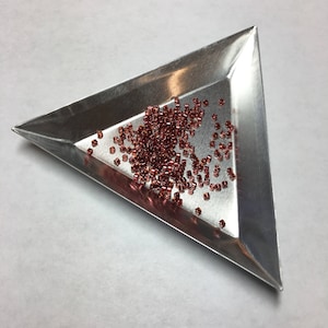 6 Aluminum Sort Tray, 3 Inch Triangle, Beadsmith, 6 Piece Set, Best ...