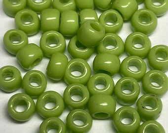 Lime Green Beads | Etsy