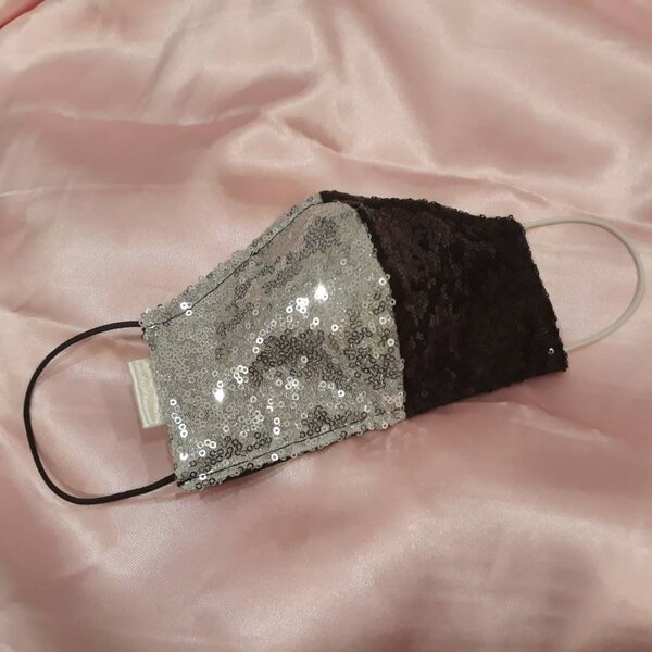 Sequin Mask - Etsy