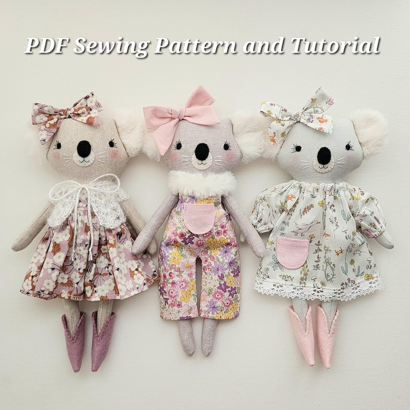 Cute Stuffed Koala Doll - Etsy