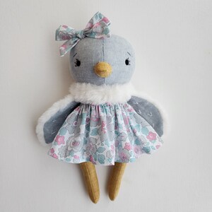 Embroidered Chick Doll Sewing Pattern PDF, Easter Plush Toy Tutorial ...