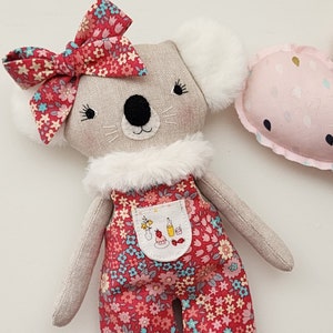 Koala Sewing Pattern DIY Stuffed Animal Baby Shower Gift Nursery Decor ...