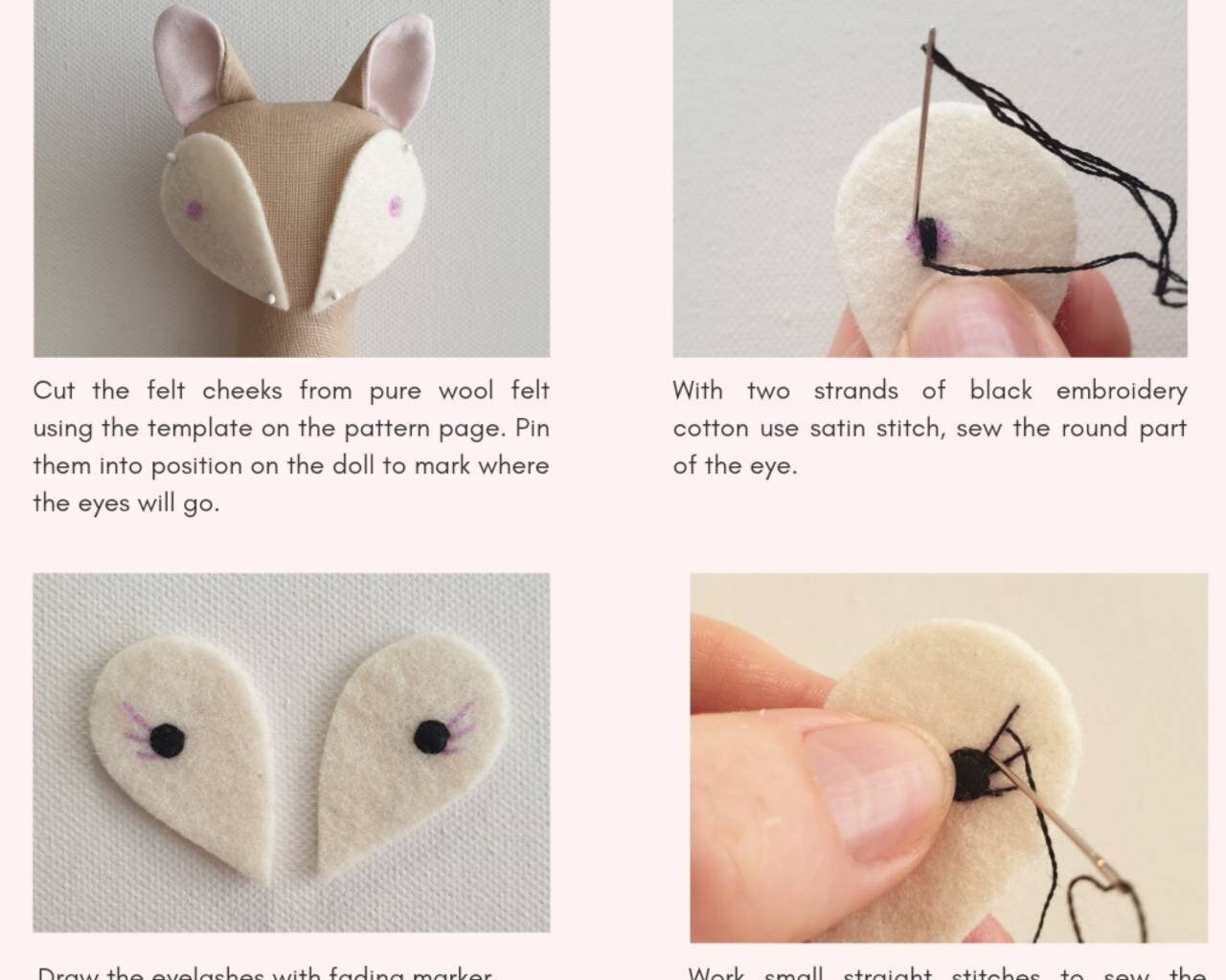 Fawn Doll Sewing Pattern and Tutorial Fawn Doll PDF Pattern - Etsy ...