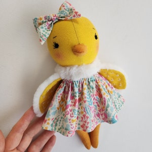 Easter Chick Sewing Pattern Stuffed Chick DIY Easter or Baby Shower ...