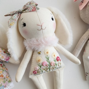 Bunny Sewing Pattern PDF Stuffed Animal Baby Toy Digital Download ...