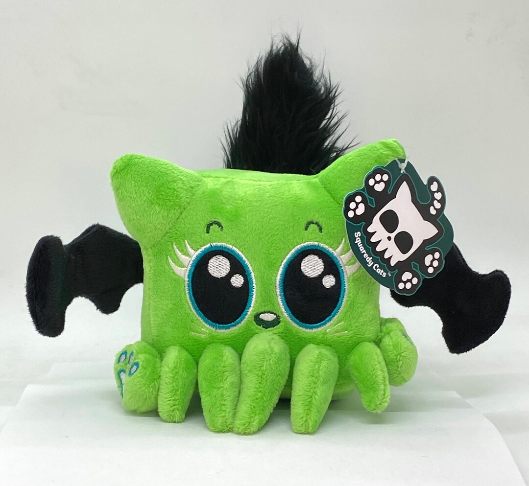 Cathulhu Reawakened HP Lovecraft Plush Kitty by Squaredy Cats, a Spoopy ...