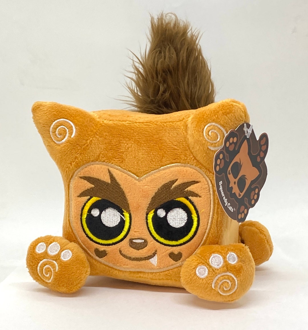 Caramel Candy Werewolf Plush Kitty by Squaredy Cats (sweet Tooth Aka ...