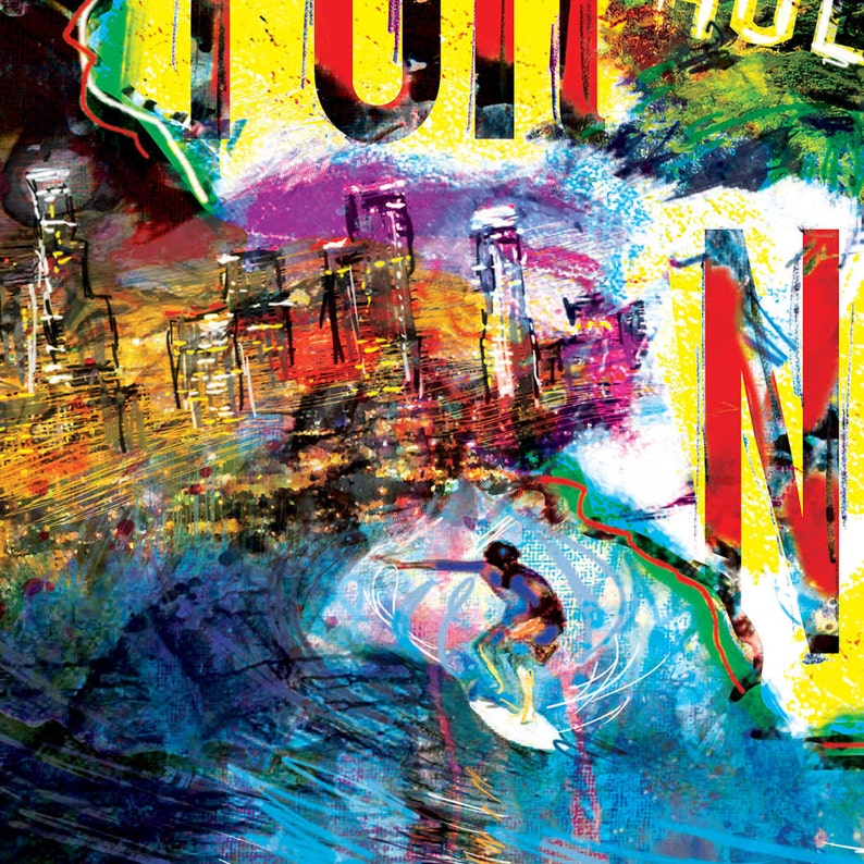 California Art Cali Art Print State Painting - Etsy