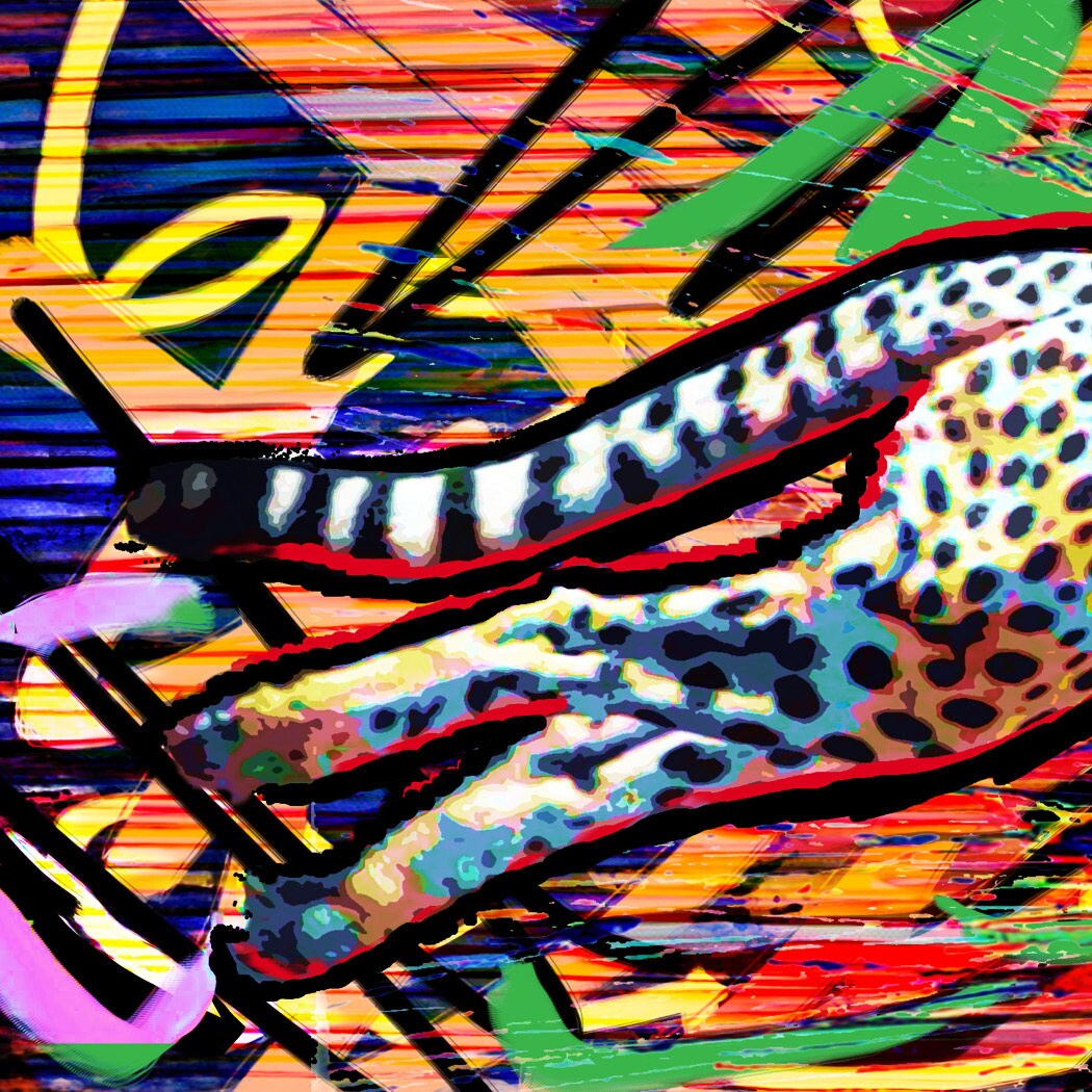 Cheetah Art Print, Wild Animal Art, Colorful Painting - Etsy