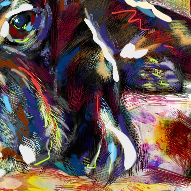 French Bulldog Art, Frenchie Art Print, Bulldog Painting, Dog Painting ...