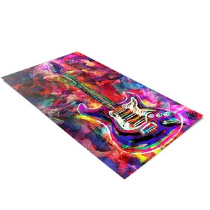 Guitar Art Print, Music Art, Rock N Roll, Instrument Art - Etsy