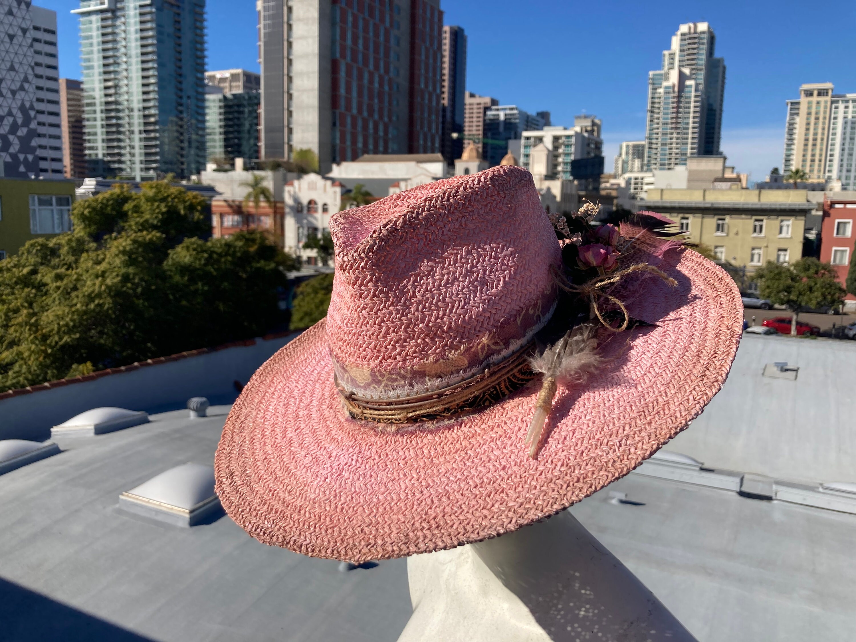 ANGEL Custom Straw Hat - Etsy