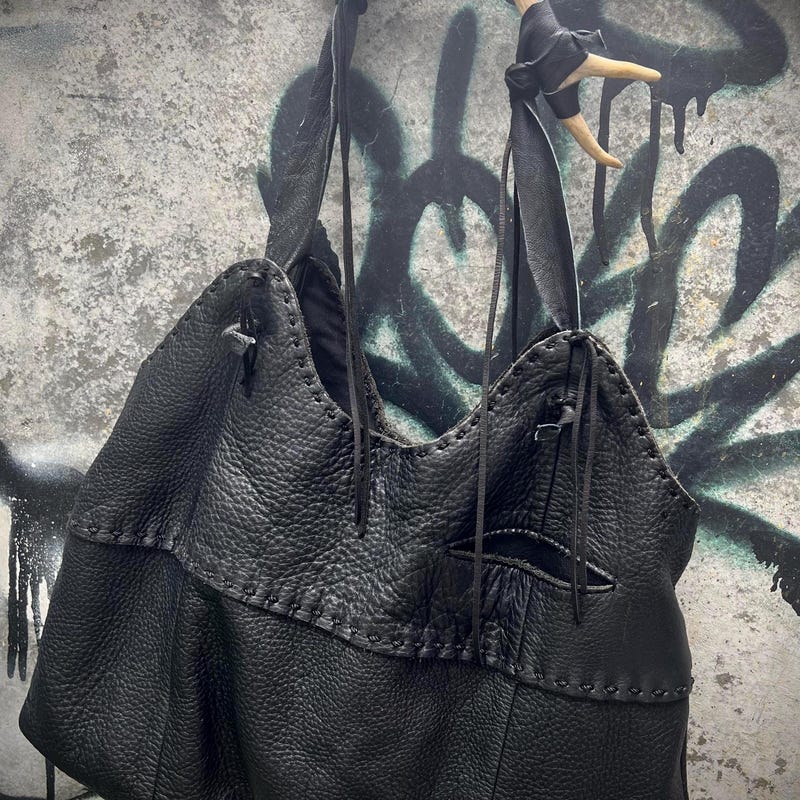 Horn Handle Purse Handbag - Etsy
