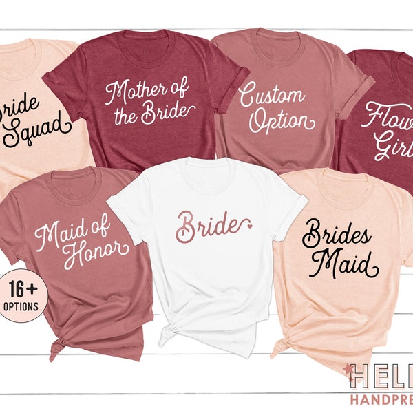 Bridal Shirts for Getting Ready - Etsy