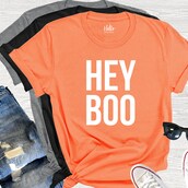 Hey Boo Shirt Halloween Shirt Ghost Shirt Fall Shirt Funny - Etsy
