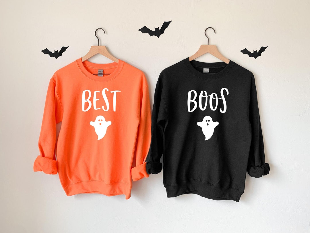 Best Boos, Best Friends Sweatshirts, Ghost Halloween Shirts, Halloween ...