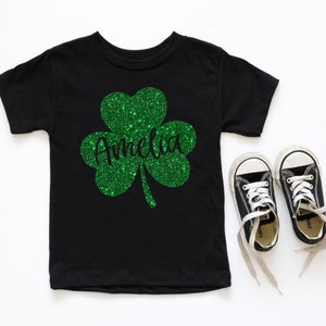 Kids St Patricks Day Shirt, Custom St Patricks Day Sweatshirt, Girls ...
