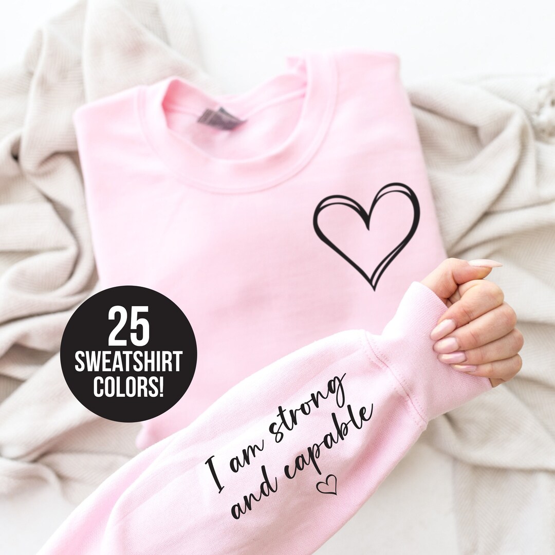 Positive Affirmation Sweatshirt, Mental Health Awareness, Inspirational ...