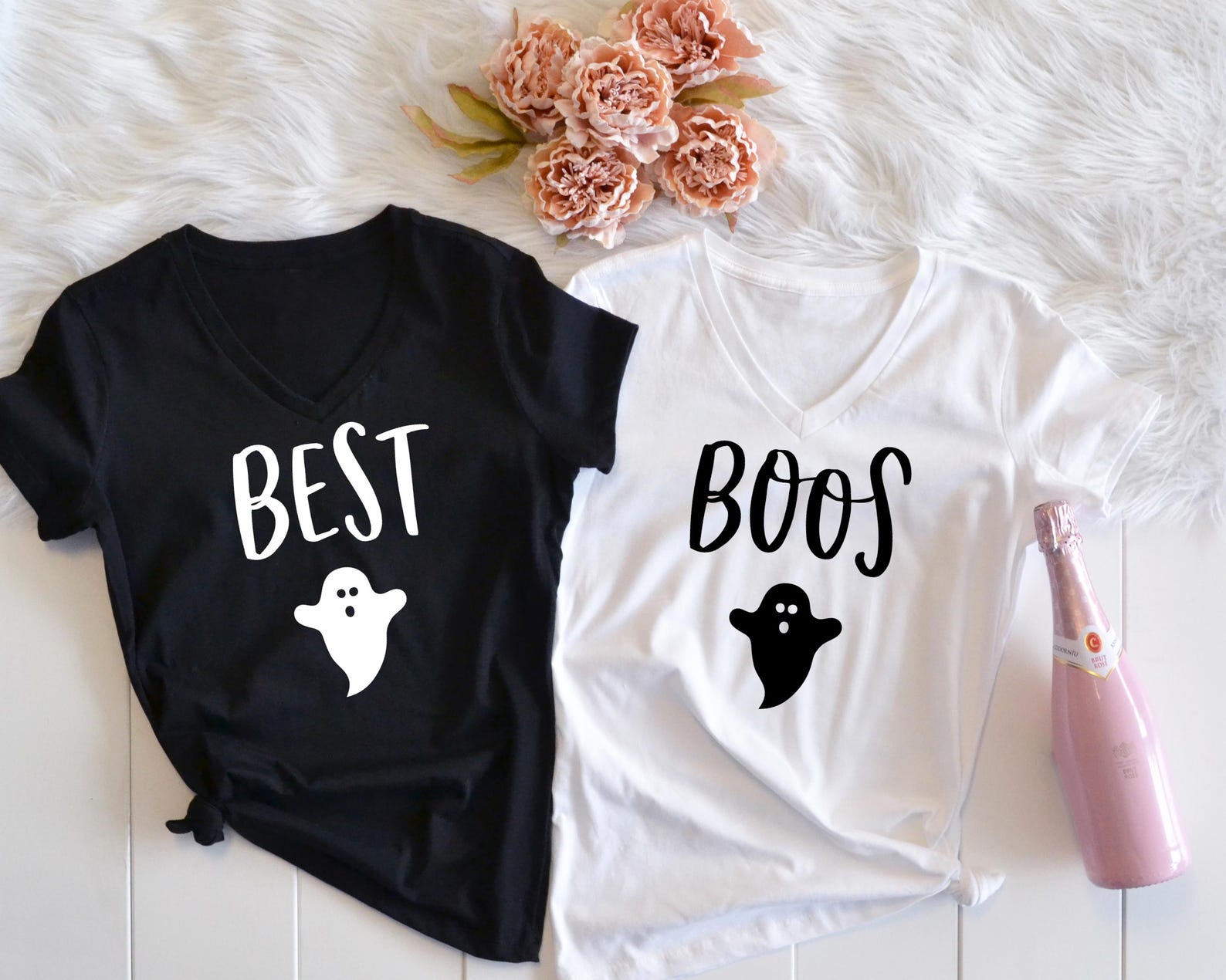 Best Boos, Best Friends Shirts, Ghost Halloween Shirts, Halloween ...