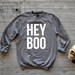 Hey Boo Shirt Halloween Shirt Ghost Sweatshirt Fall Shirt | Etsy