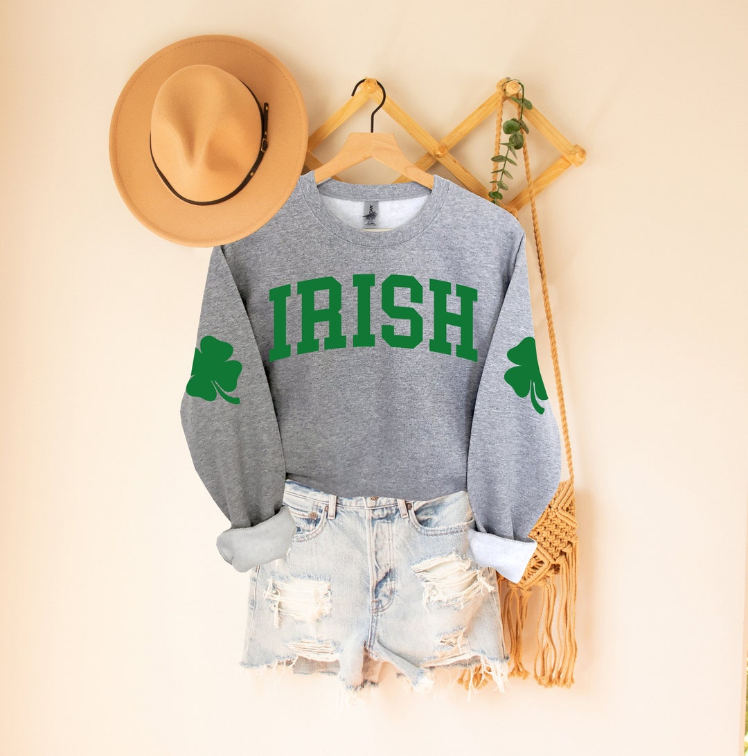 Irish Sweatshirt, Irish Crewneck, St Patricks Day Sweatshirt, St ...