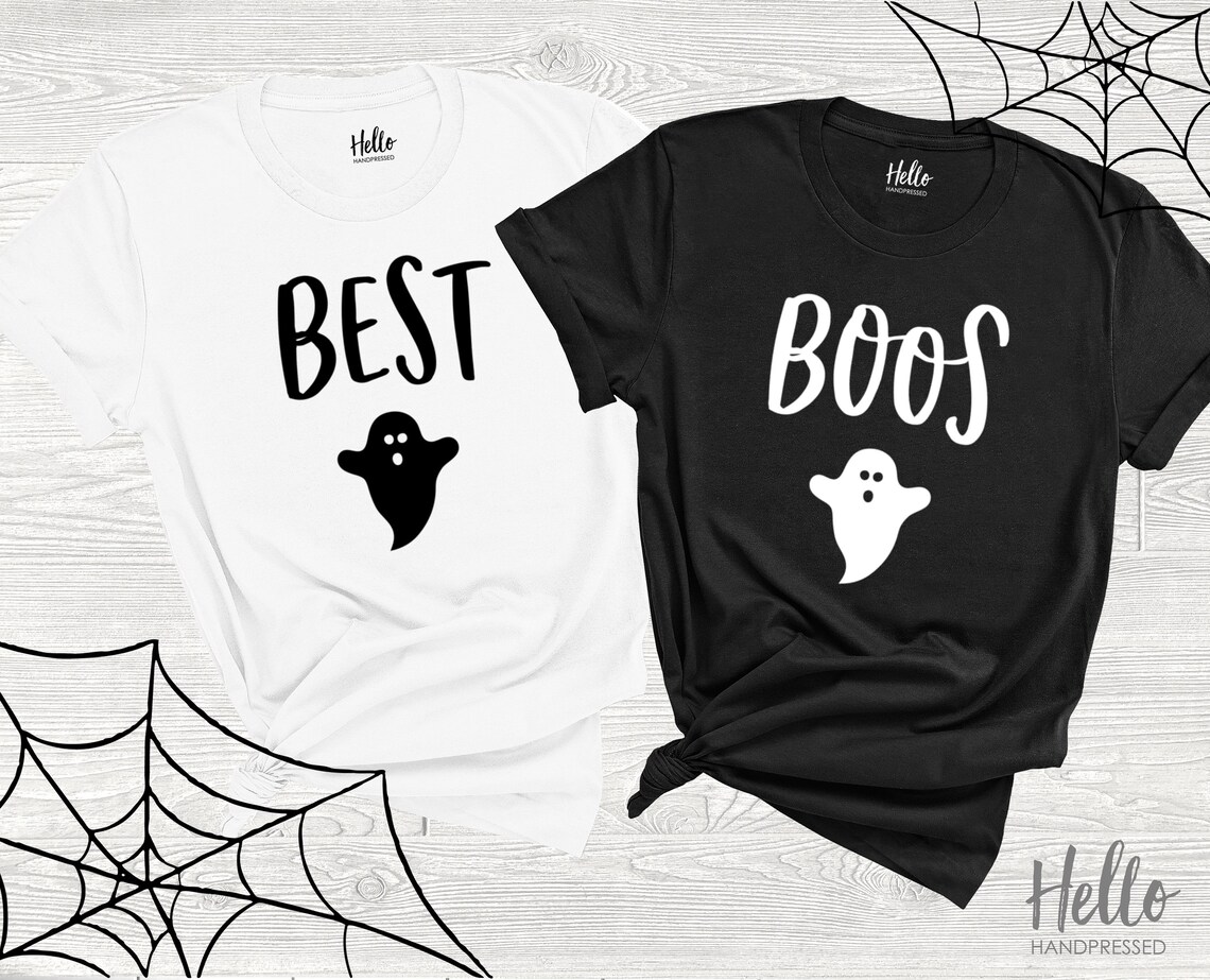 Best Boos, Best Friends Shirts, Ghost Halloween Shirts, Halloween ...