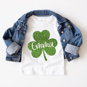 Kids St Patricks Day Shirt, Custom St Patricks Day Sweatshirt, Girls ...
