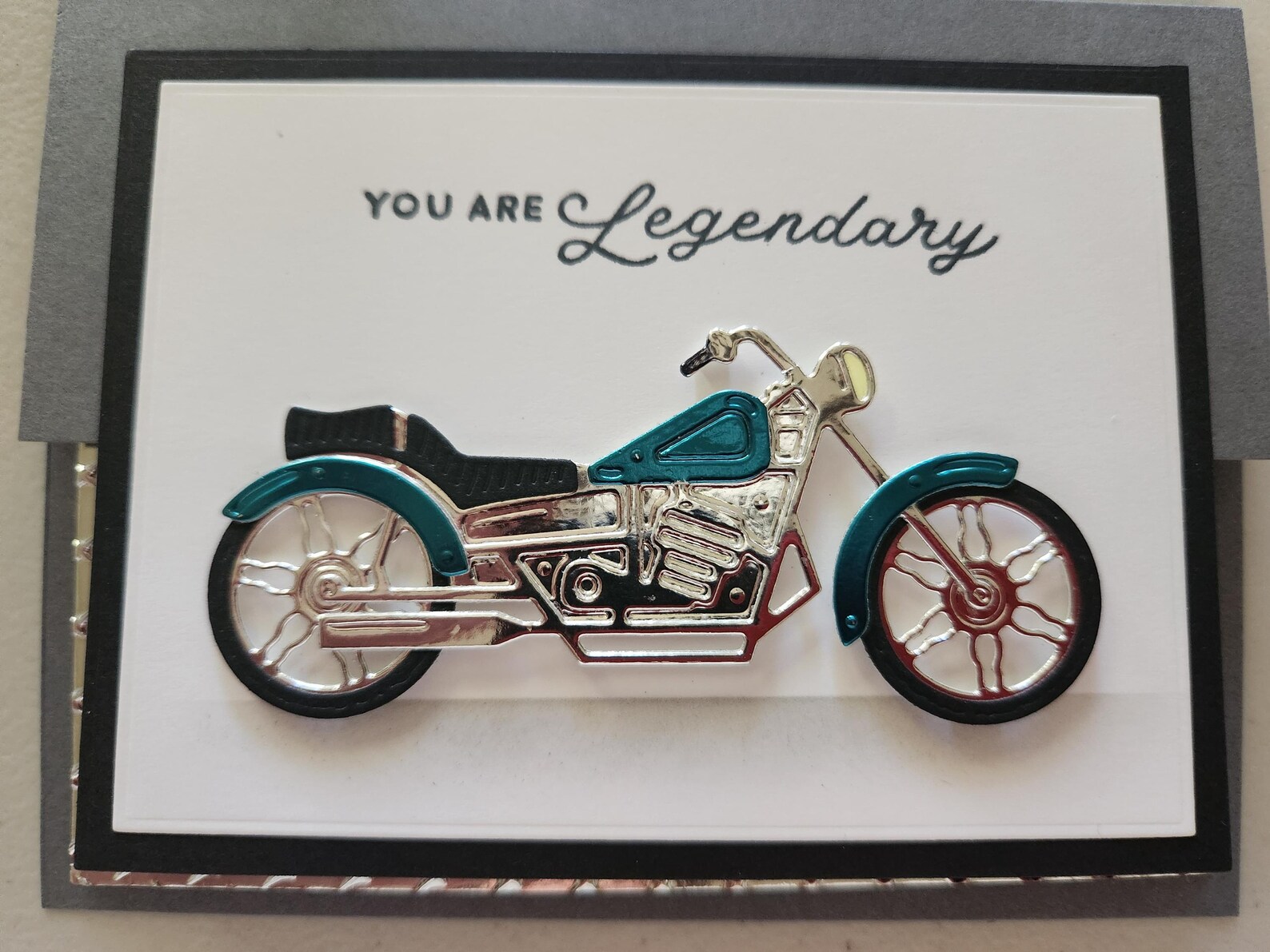Motorcycle Card Harley TWO Wheels Fat Boy Breakout Street Bob Sportster ...