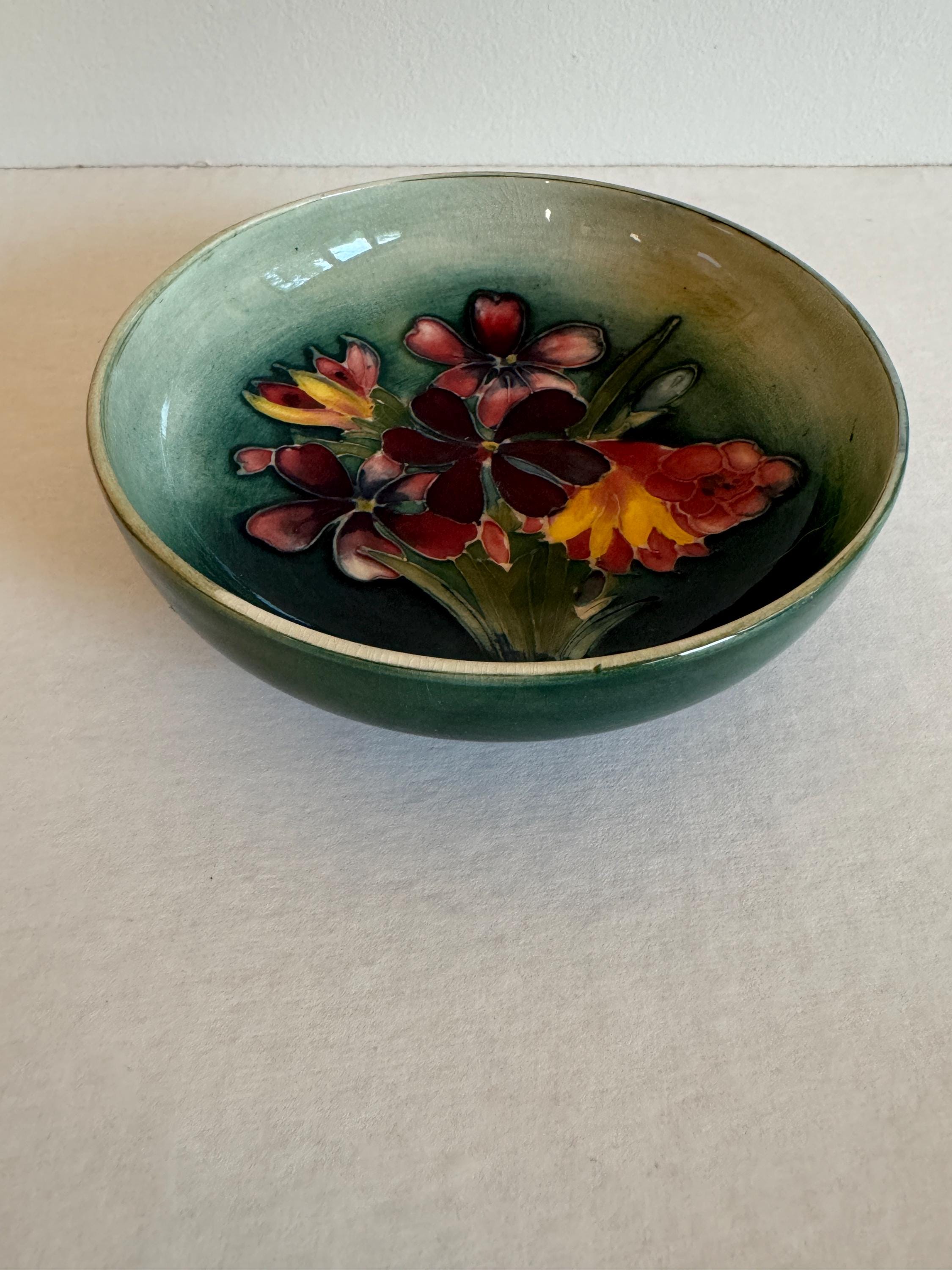 Moorcroft Spring Flower Little Bowl - Etsy