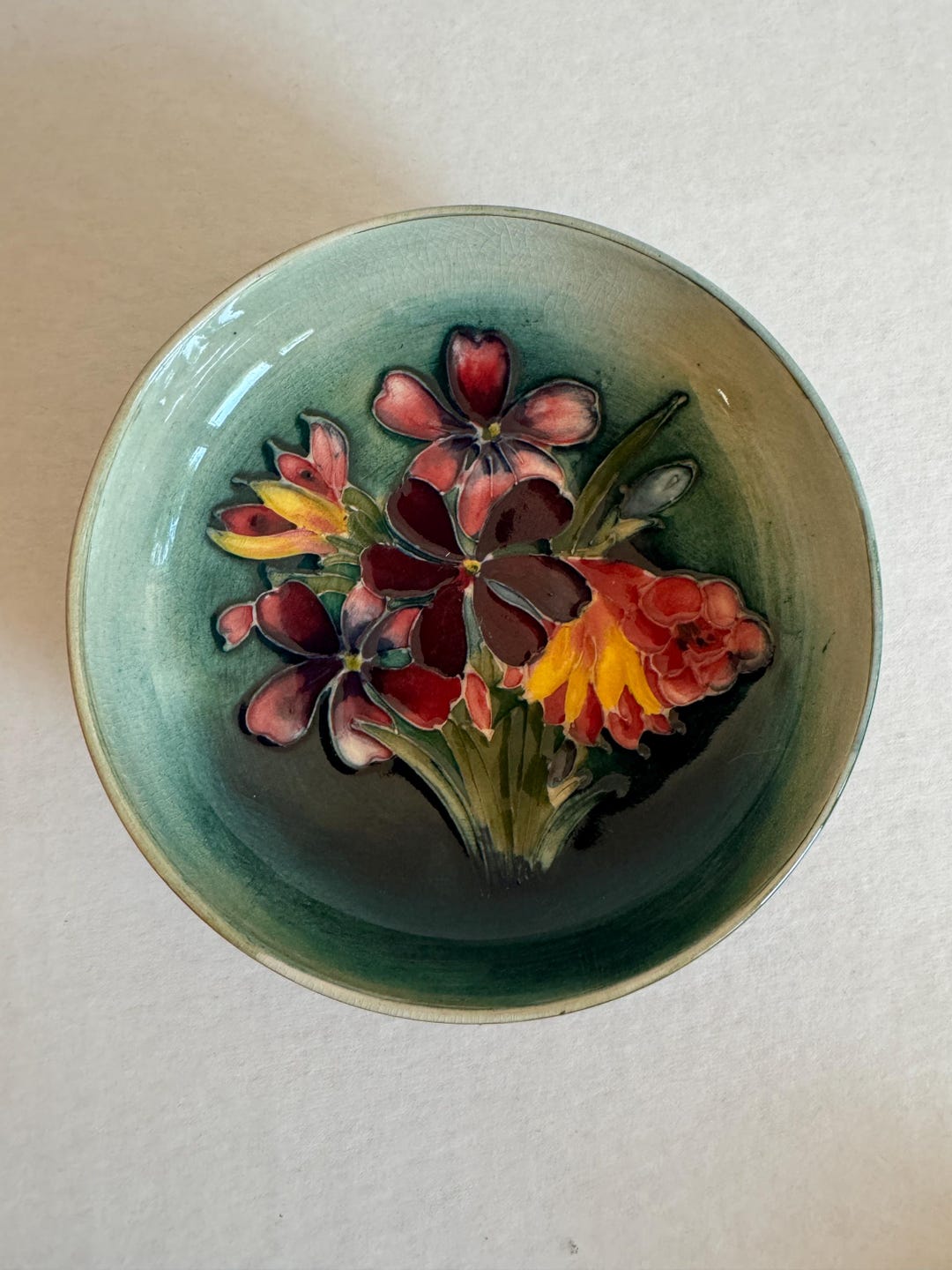 Moorcroft Spring Flower Little Bowl - Etsy