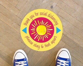 6 Feet Sticker - Etsy