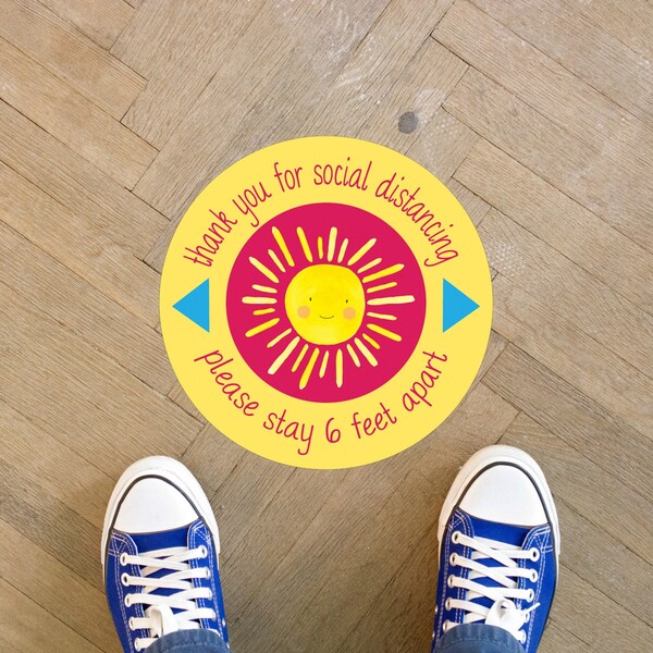 School Floor Decal - Etsy