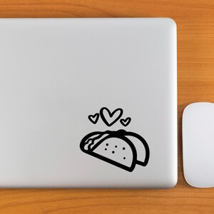 Taco Decal for Car Window or Anywhere, Bumper Sticker Taco Sticker ...