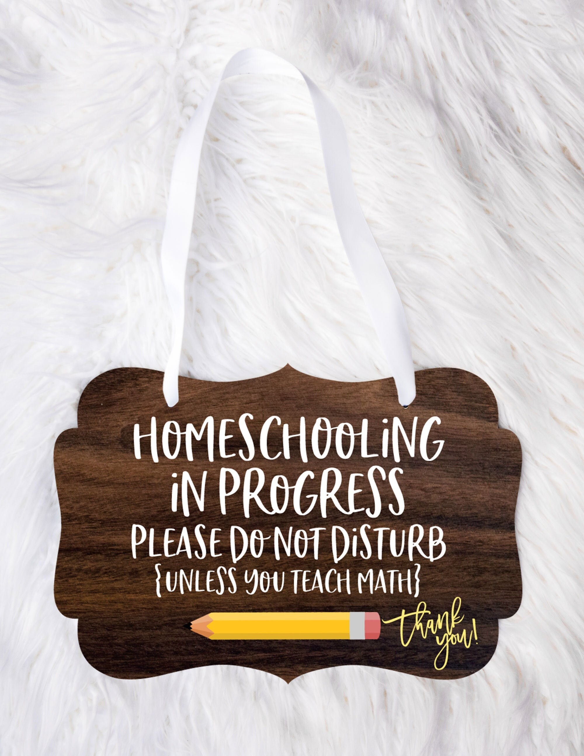 Home & Living Wreaths & Door Hangers Virtual Learning Sign Funny Front ...