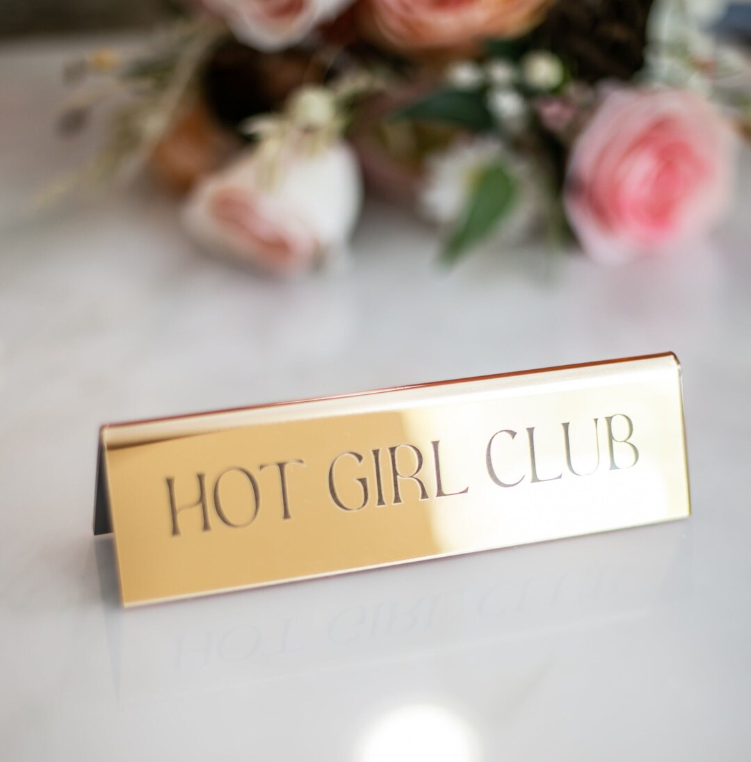 Desk Name Custom Text Gift Name Plate for Desk Office or Table Decor ...