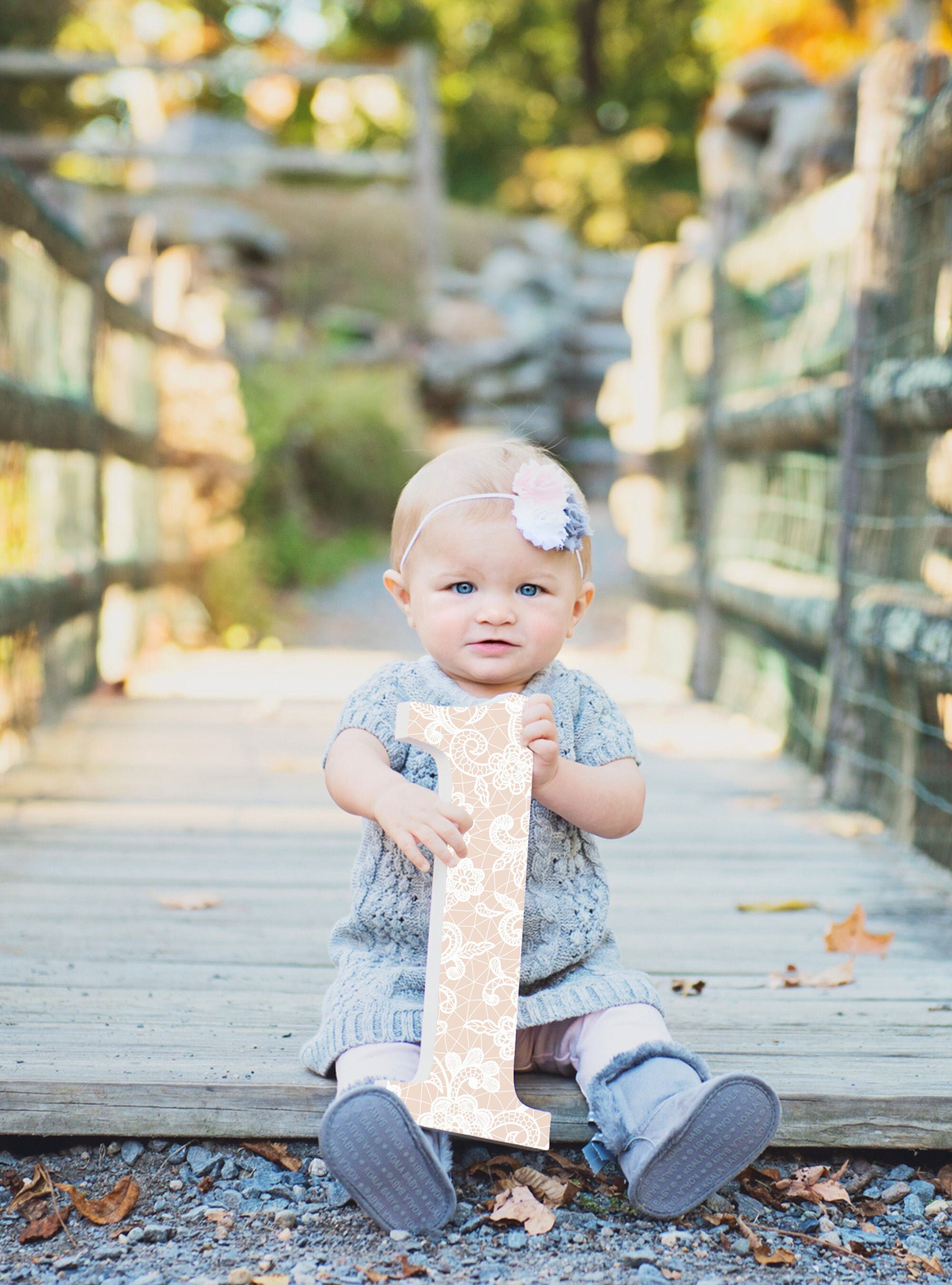 1 Sign Photo Prop for First Birthday Donut Sprinkles Photo | Etsy