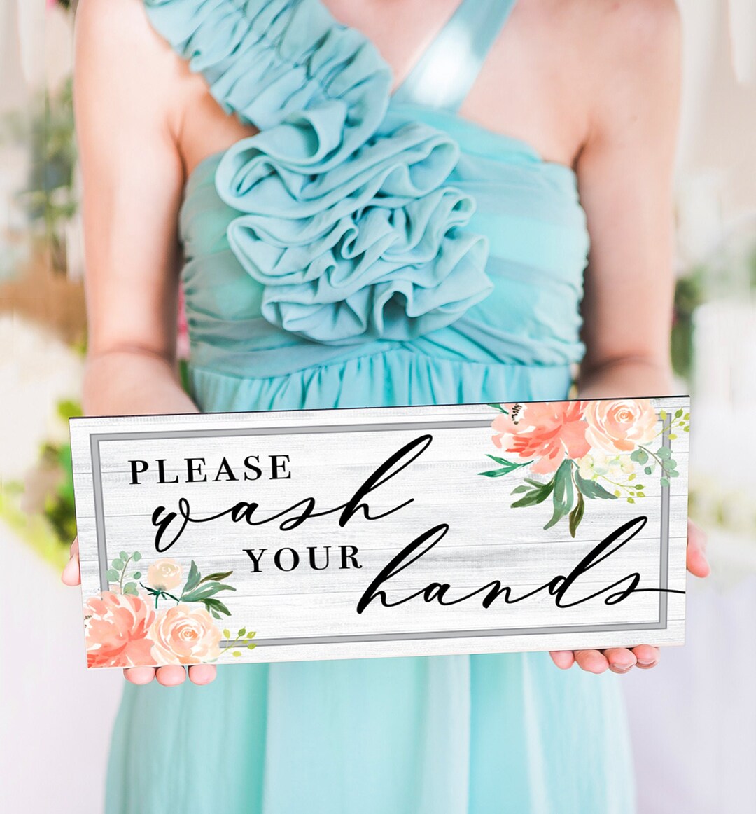 Wash Hands Sign, Please Wash Your Hands, Hand Washing Sign, Bathroom ...