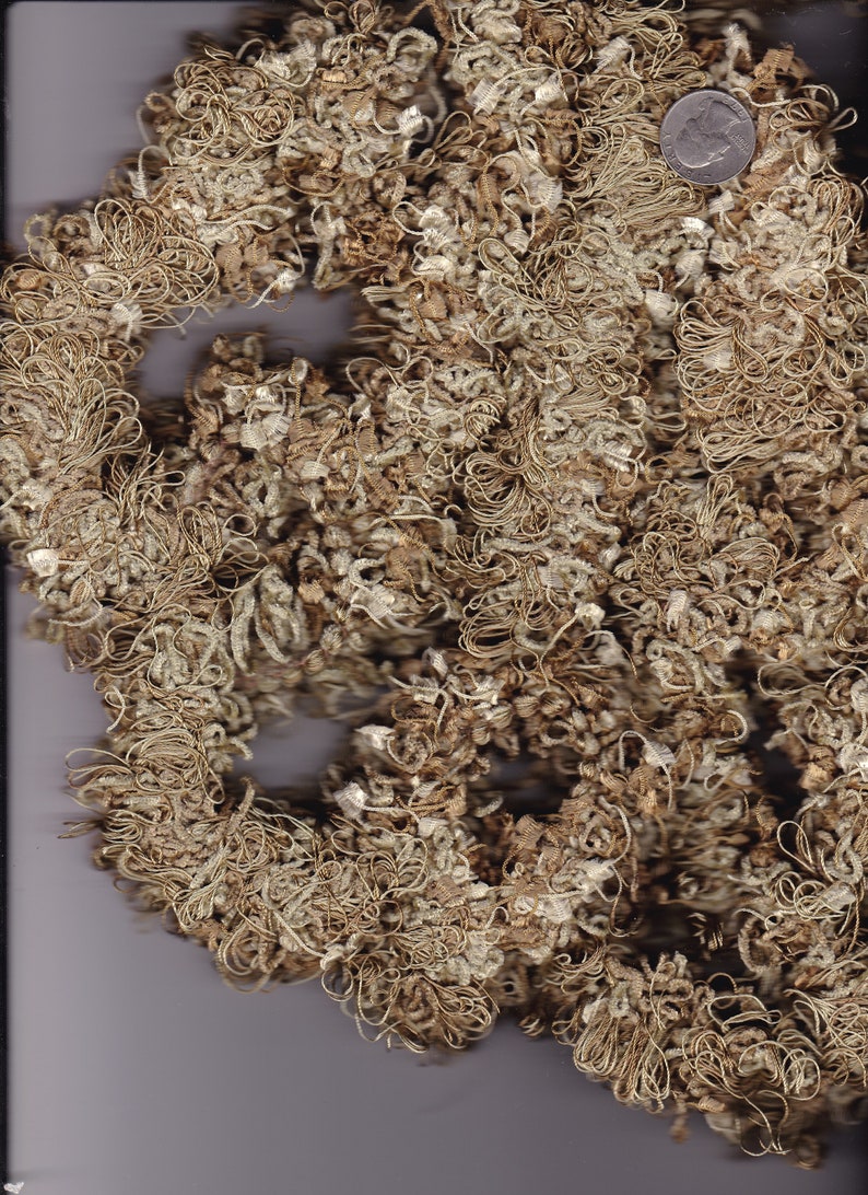 Multi Thread Fringe Fluffy Texture Cotton Wool Chenille Rayon Threads ...