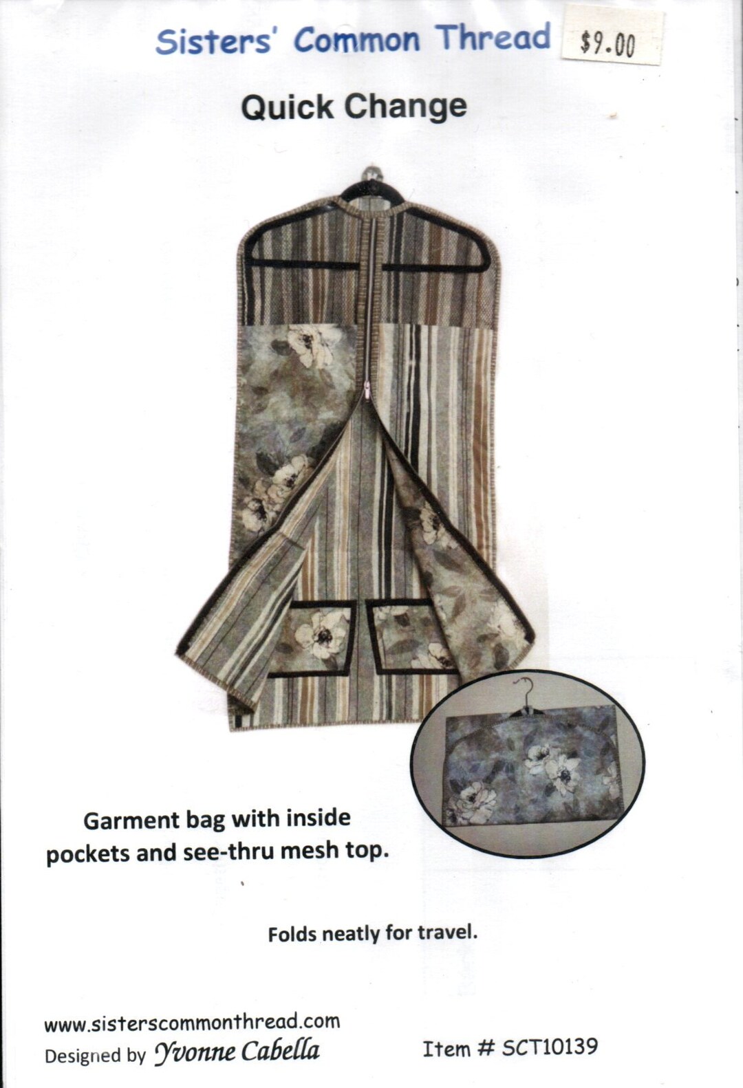 Garment Bag Sewing Pattern Has Not Been Cut. Free Shipping - Etsy