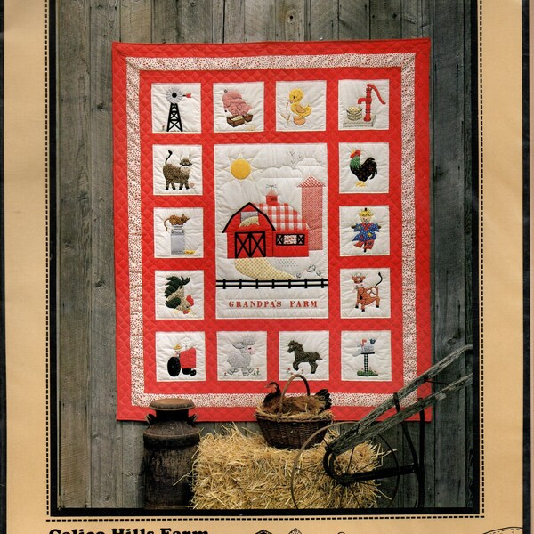 Farm Quilt Pattern - Etsy