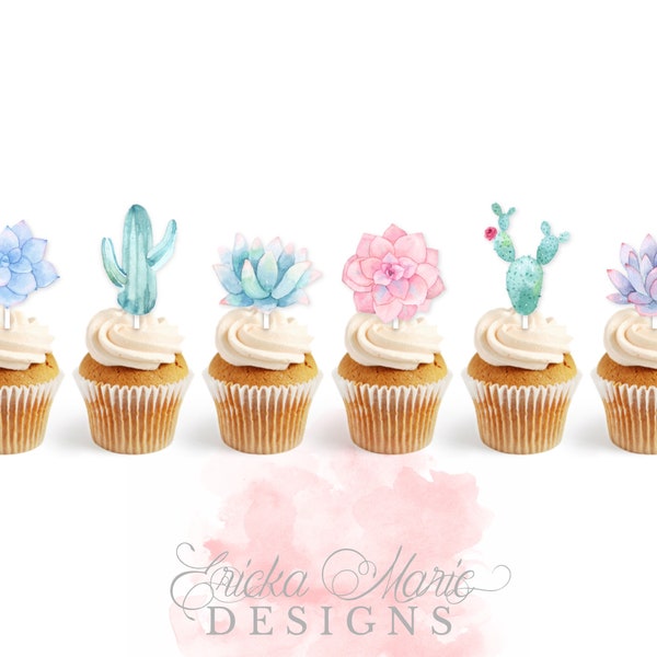 Succulent Party Decorations - Etsy