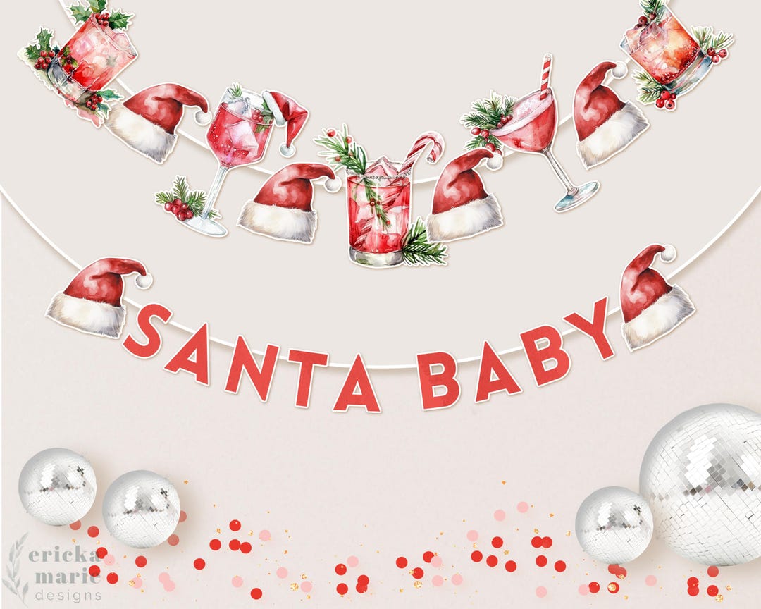 Santa Baby | Party Decor | Christmas Party Decor | Christmas Cocktails ...
