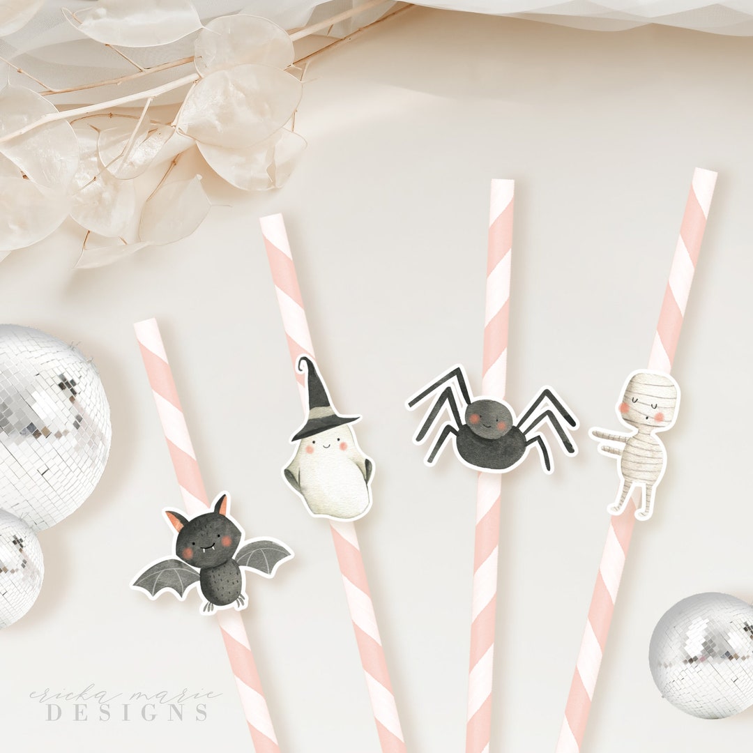 Halloween Party Straws | Halloween Party Straws | Costume Party Straws ...