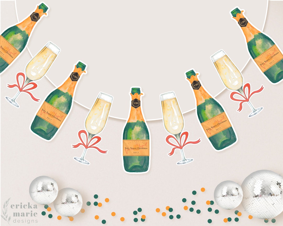 A Very Veuve Christmas | Christmas Decor | Christmas Party Decor ...