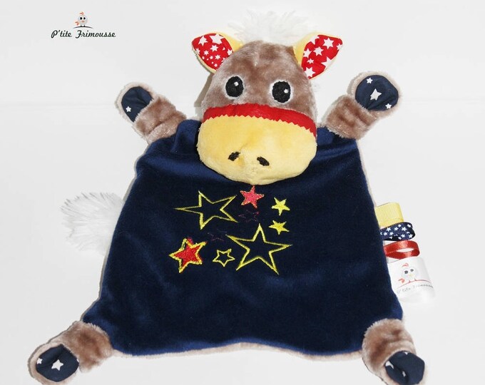 Soft Toy Flat Plush Little Horse. - Etsy