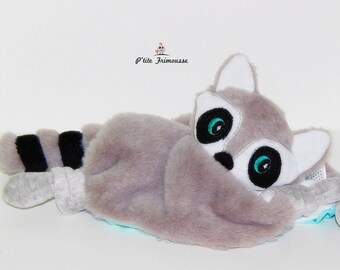Raccoon plush | Etsy